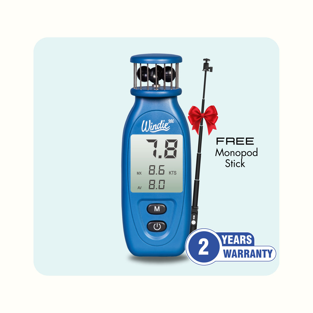 Wind Measuring Tool - Anemometer Pro 360 / windie